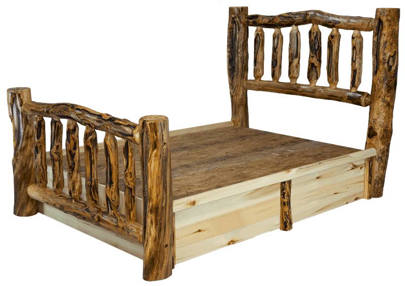 Log Cabin Bed Headboards at Jeremy Horton blog